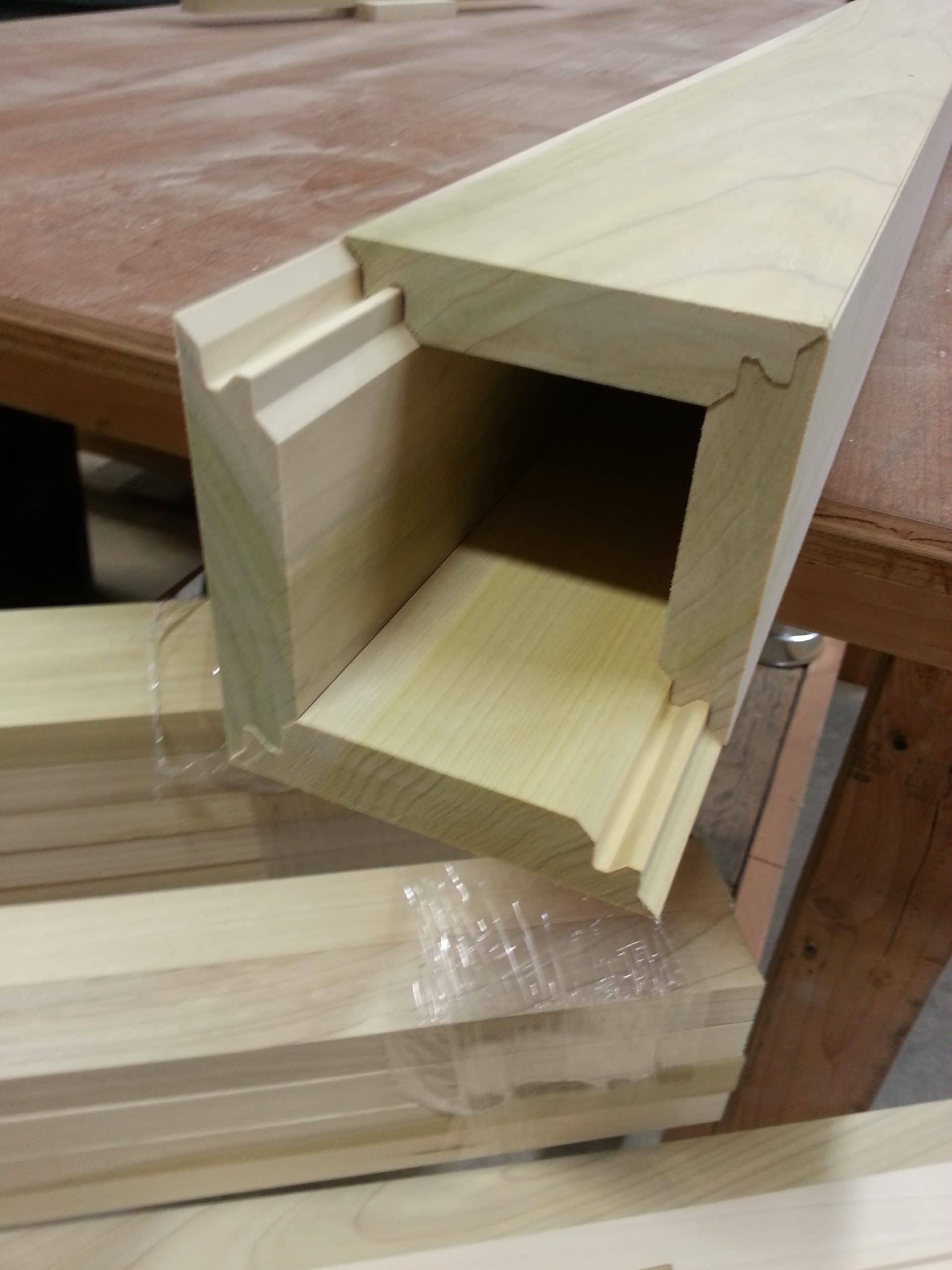 Poplar Lock-Miter Posts - Northwest Millwork and Door Co