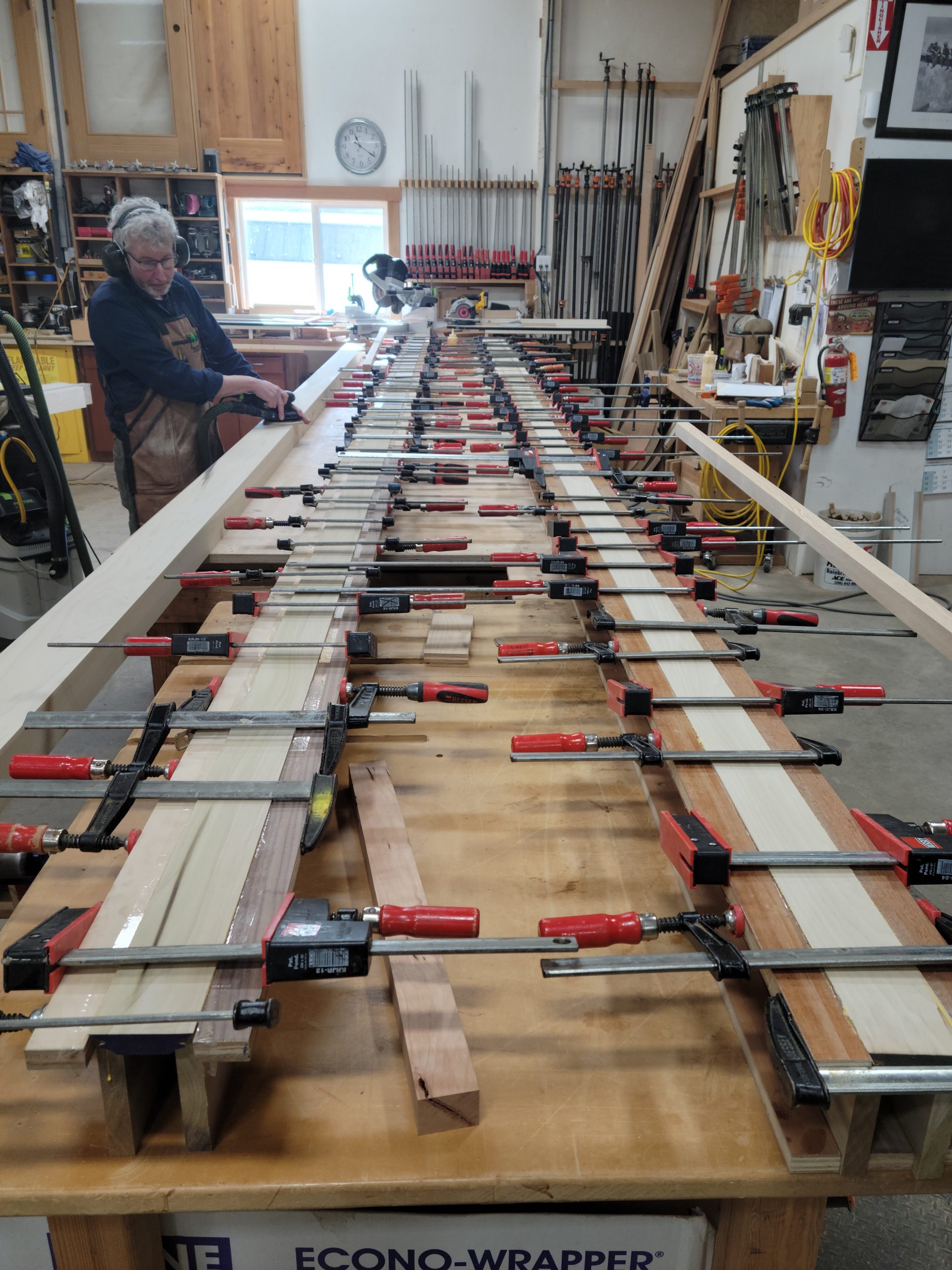 Lock Miter Beam Wraps Project - Northwest Millwork and Door Co